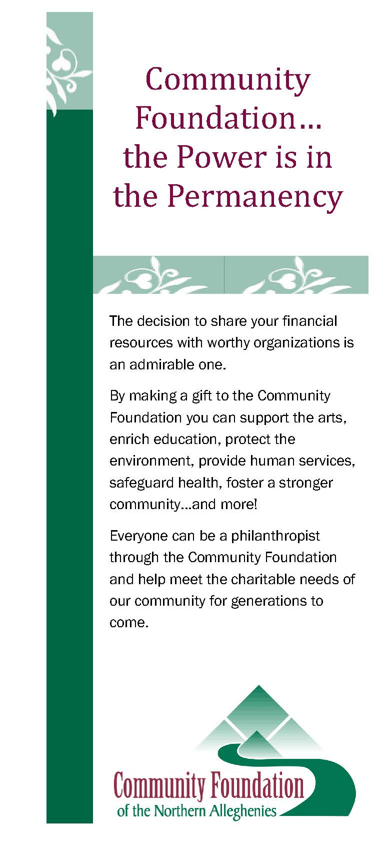 Publications – Elk County Community Foundation