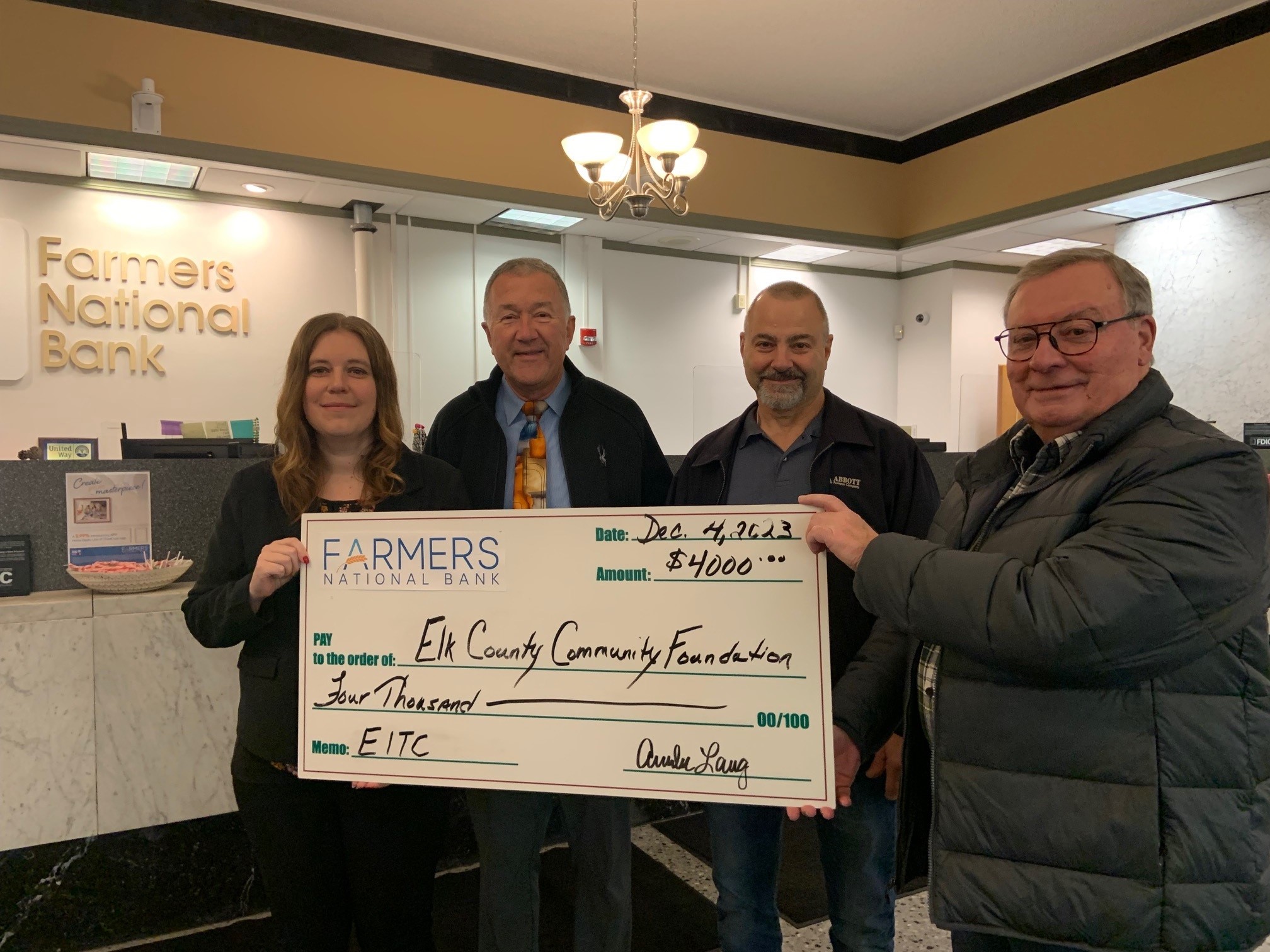 Elk County Community Foundation receives $4,000 EITC donation from ...