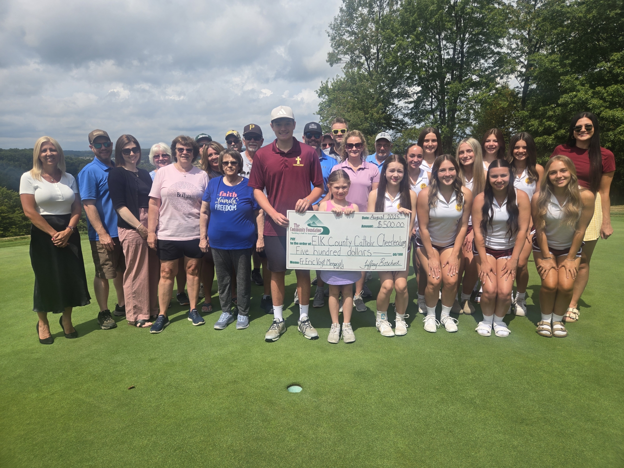 Fr. Eric Vogt Memorial Fund awards grant following tournament – Elk ...